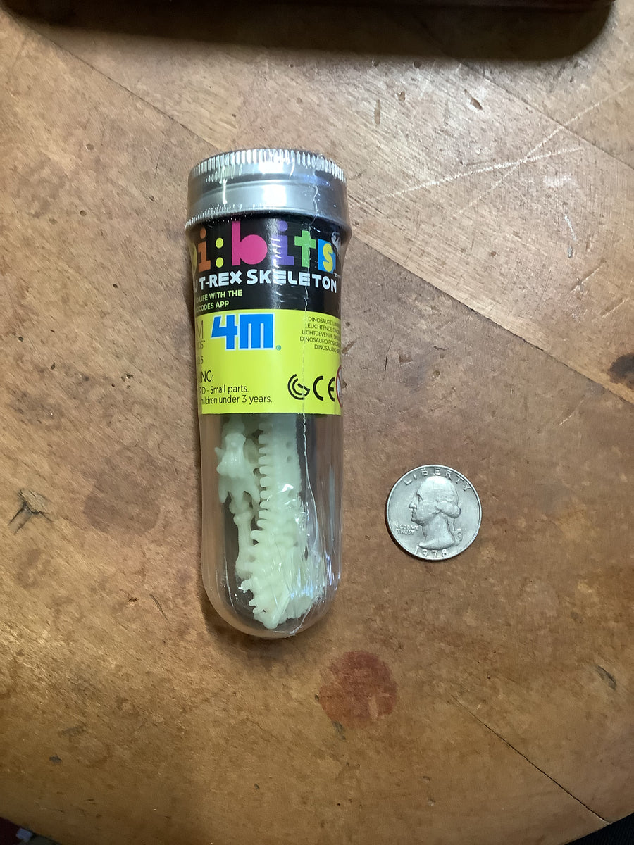 Sci: Bits Glow T-Rex Skeleton – Variety & Vintage